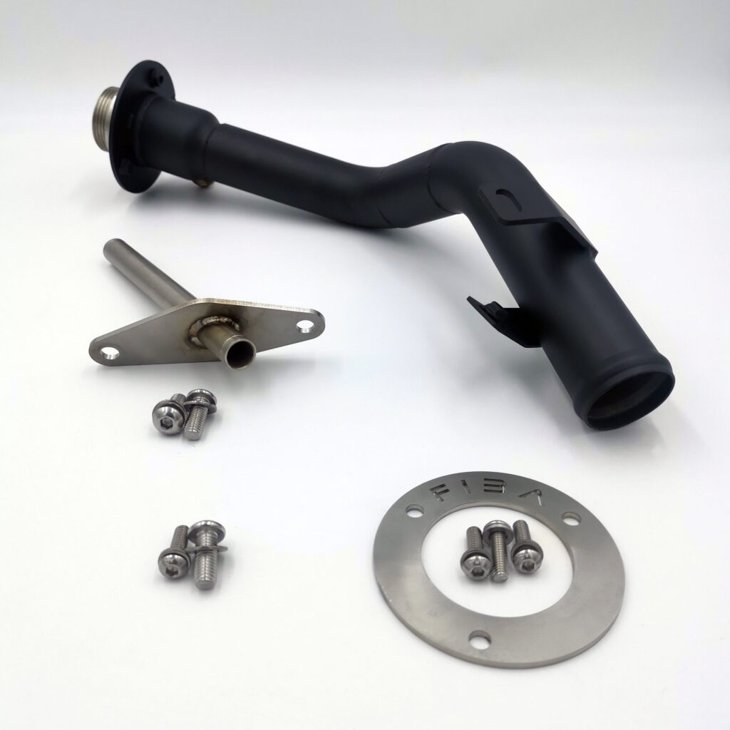 1G AWD Stainless Steel Fuel Filler Neck - FIBA Motorsport